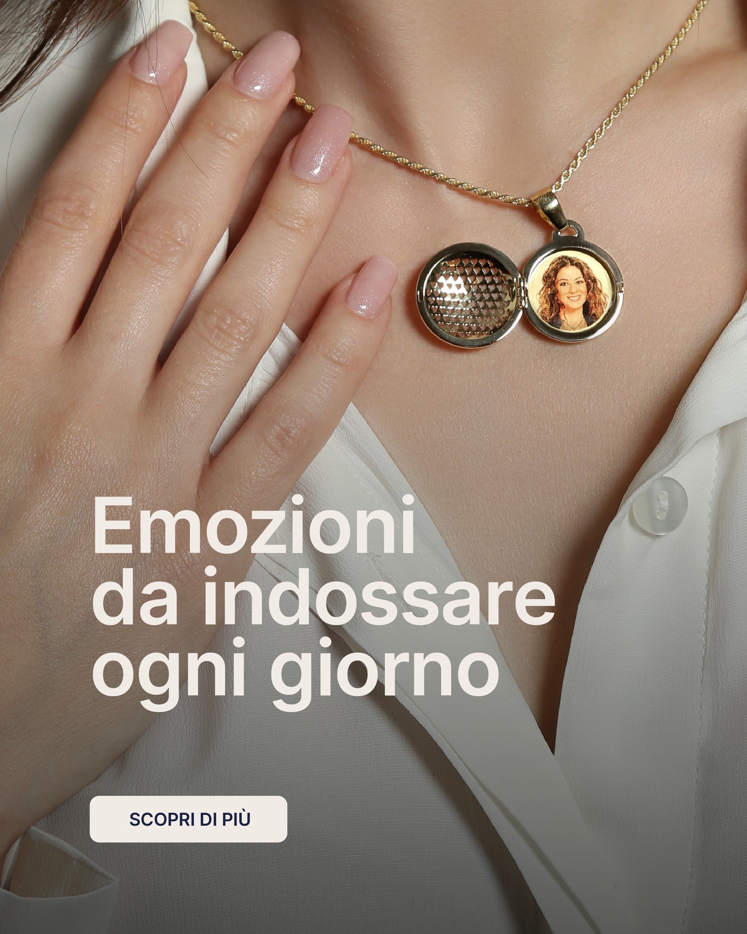 Medaglia Foto - Emozioni da indossare ogni giorno
